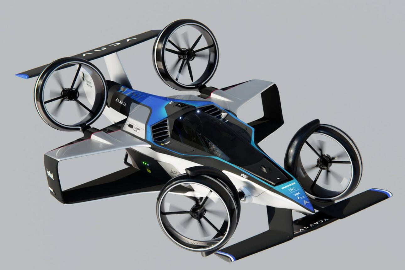 Airspeeder Mk4 - Flugauto im Stil eines Formel1-Rennwagens | SPEEDXDREAMS